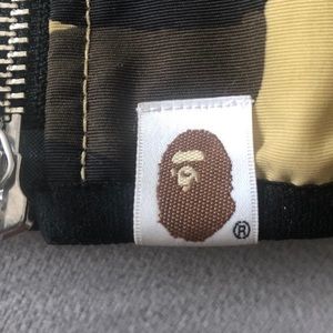 Bape | Jackets & Coats | Bape Down Puff Full Zip Jacket | Poshmark